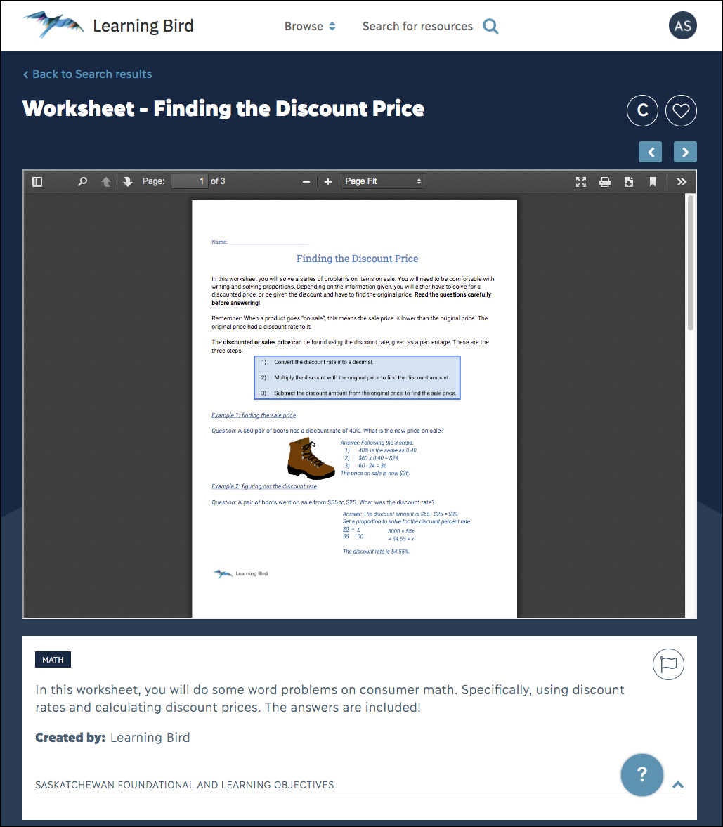Print-Based Resources for At-Home Learning Packs - Learning Bird